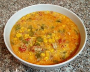 Crawfish and Corn Chowder