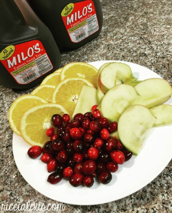 Sweet Tea Sangria ft. Milo's Famous Sweet Tea {recipe} - ricci alexis