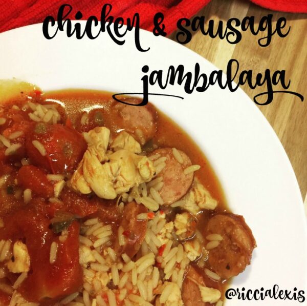 Chicken & Rice Jambalaya {recipe} - ricci alexis