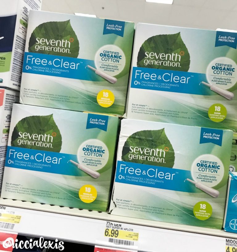 Getting Comfortable with Seventh Generation Feminine Care