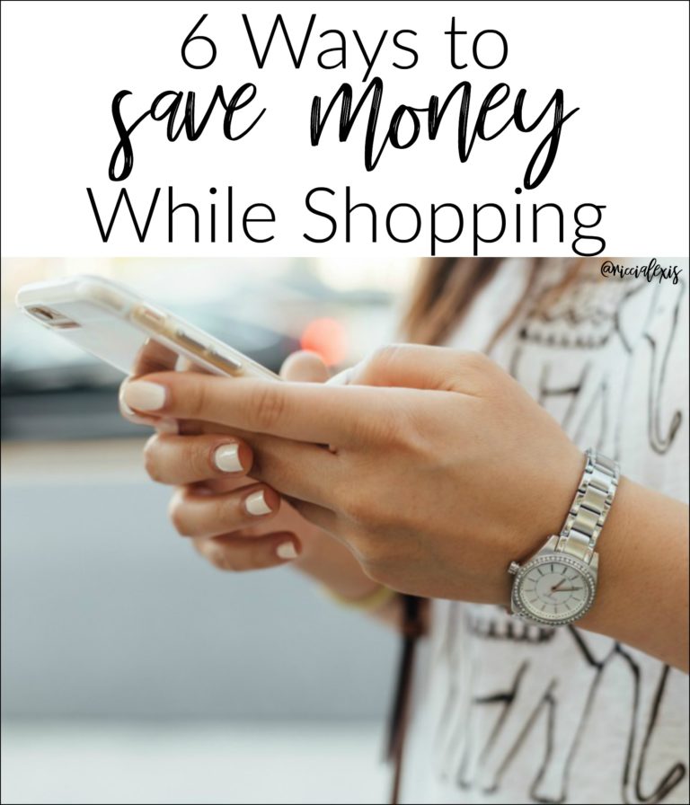6 Ways to Save Money While Shopping