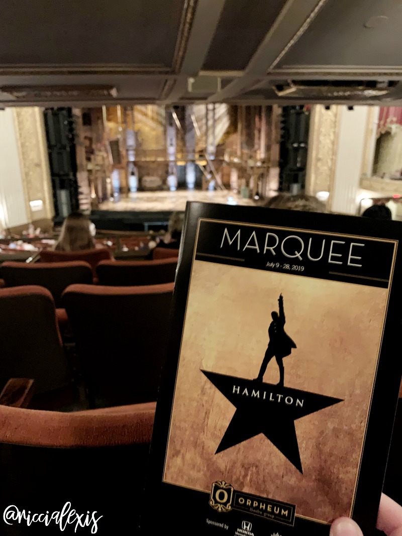 Hamilton at The Orpheum in Memphis