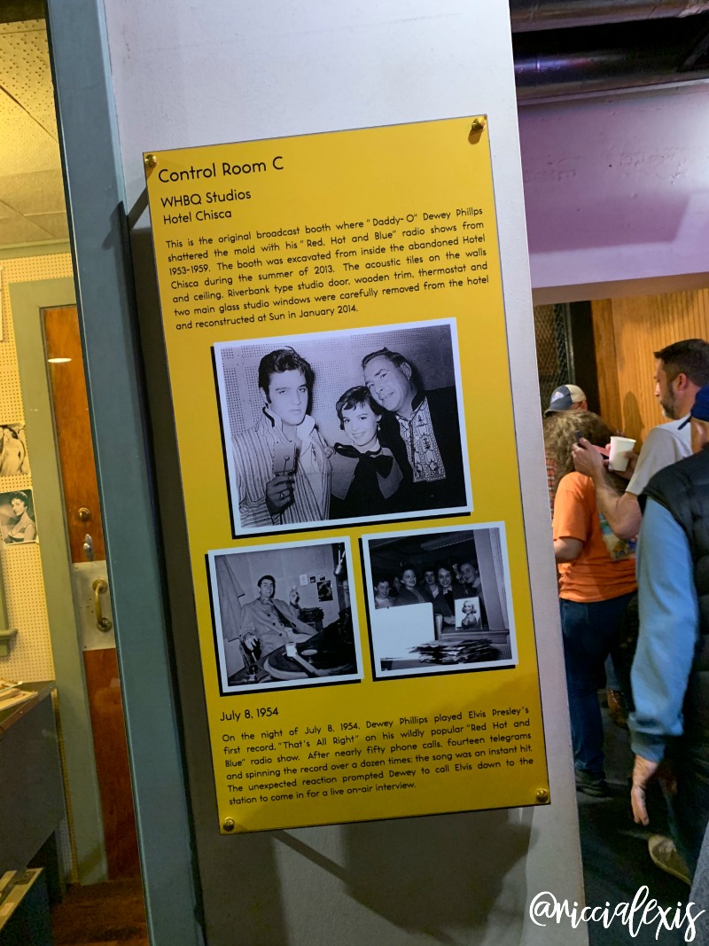 Sun Studio Tour in Memphis TN